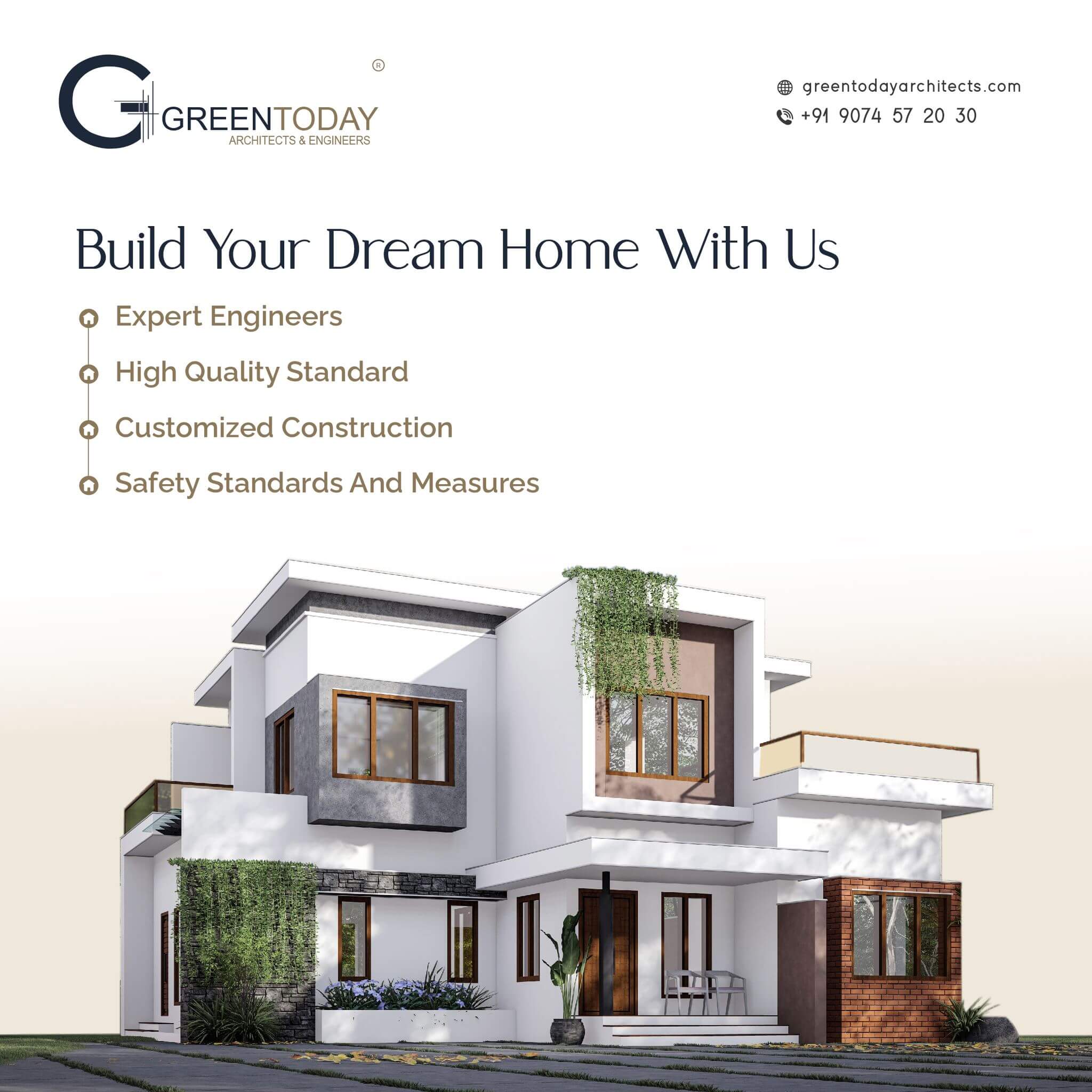 Construction Company in Peechi : GreenToday Architects
